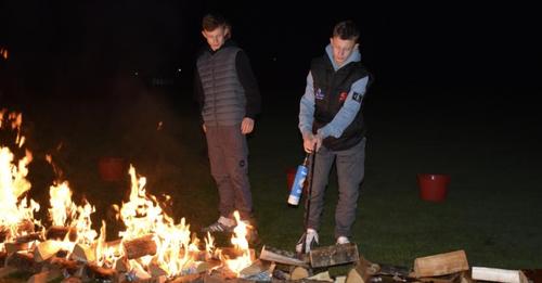 Bury Hospice CEO Helen Lockwood and Ambassadors Liam and Connor ...