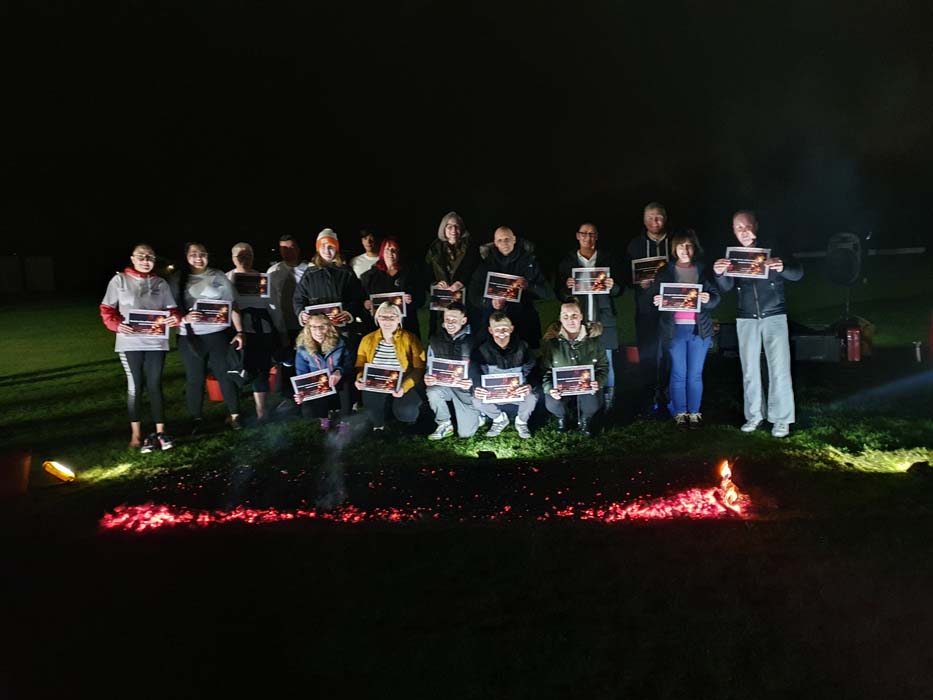 Bury Hospice CEO Helen Lockwood and Ambassadors Liam and Connor ...