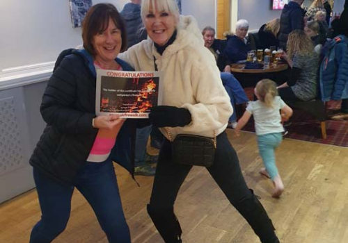 Bury Hospice CEO Helen Lockwood and Ambassadors Liam and Connor ...